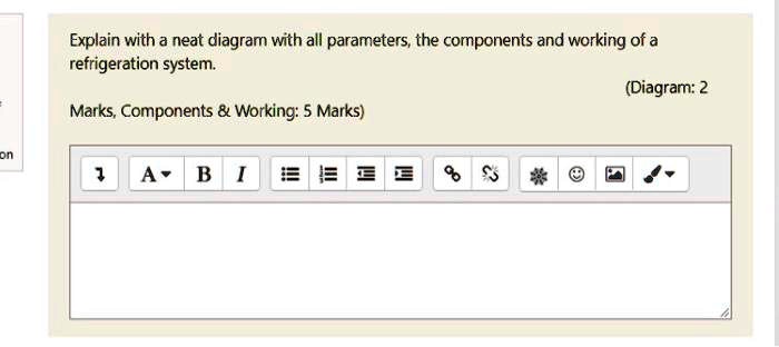 SOLVED: Explain with a neat diagram with all parameters,the components and working of a ...