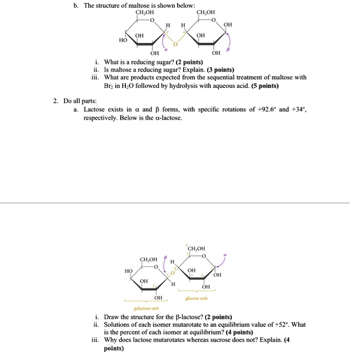 VIDEO solution: The structure of maltose shown below: CH2OH CH2OH What ...