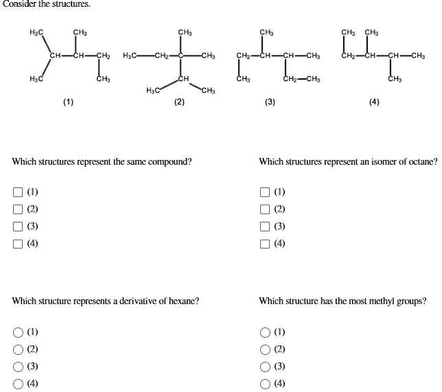 SOLVED: Consider the structures: HC CH3 CH CH Ha CH CH CH CH CH CH- -CH HC CH3 CH3 CH= -CH3 CH3 ...