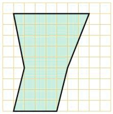 a bookmark is shaped like a rectangle with a semicircle attached at ...