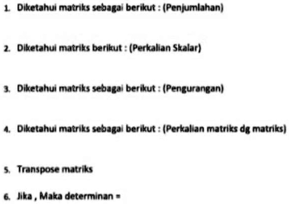 SOLVED: bantu buat soal dan jawab soalnya , sesuai dengan permintaan ... SOLVED: bantu buat soal dan jawab soalnya , sesuai dengan permintaan ...