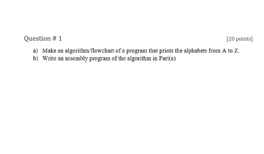 Solved Need The Code By Using Codewarrior For Hcs12 And Flowchar For The Program Question 1