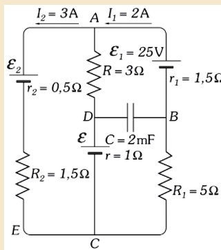 SOLVED: A circuit is configured to be represented as shown in the ...