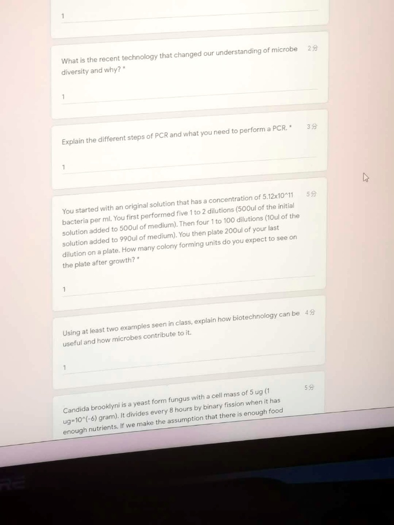 SOLVED:our understanding of microbe What is the recent technology that ...