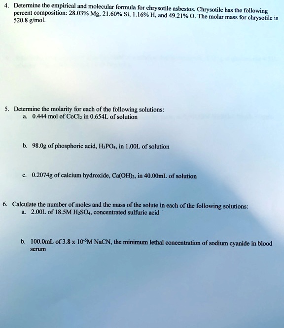 VIDEO solution: Determine the empirical and molecular formula for ...