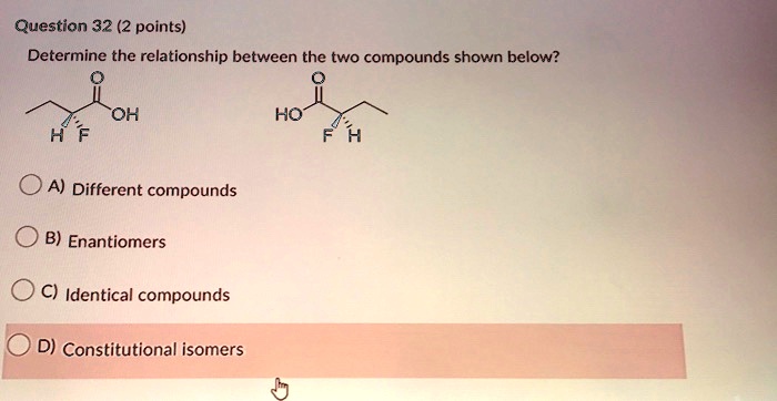 SOLVED: Question 32 (2 points) Determine the relationship between the ...