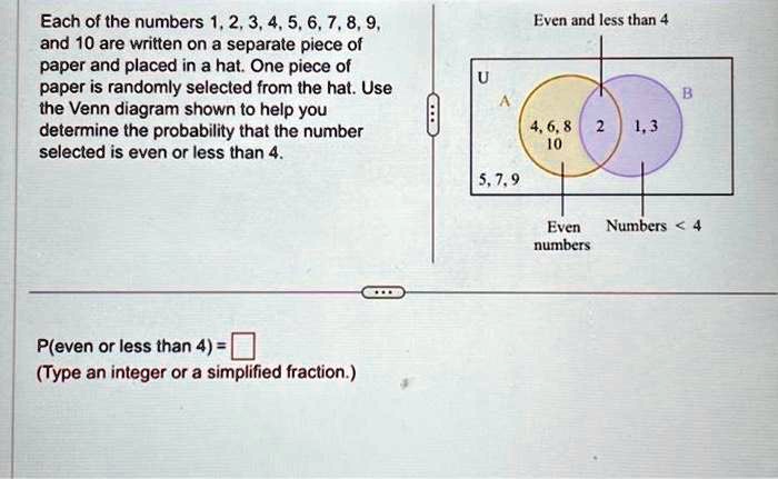 Each of the numbers 1, 2, 3, 4, 5, 6, 7, 8, 9, and 10 are written on a ...