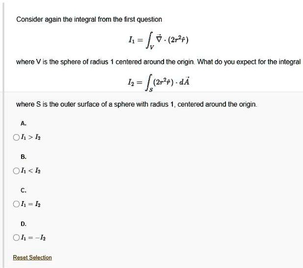 SOLVED:Consider again the integra from the first question I = [v-(27*f ...