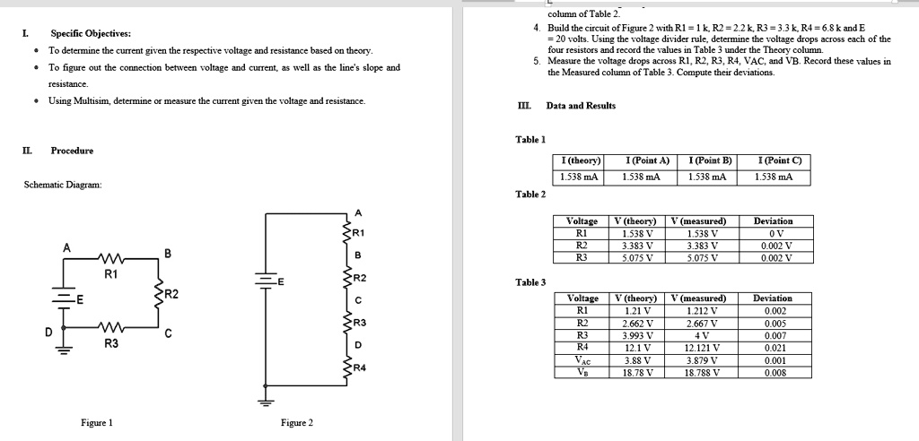 1 for the circuit of figure 1 what is the expected current measurement ...