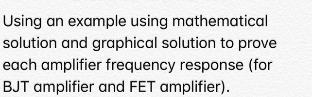SOLVED: Using an example using mathematical solution and graphical solution to prove each ...