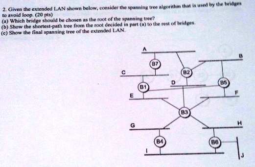 SOLVED: To avoid a loop, which bridge should be chosen as the root of ...