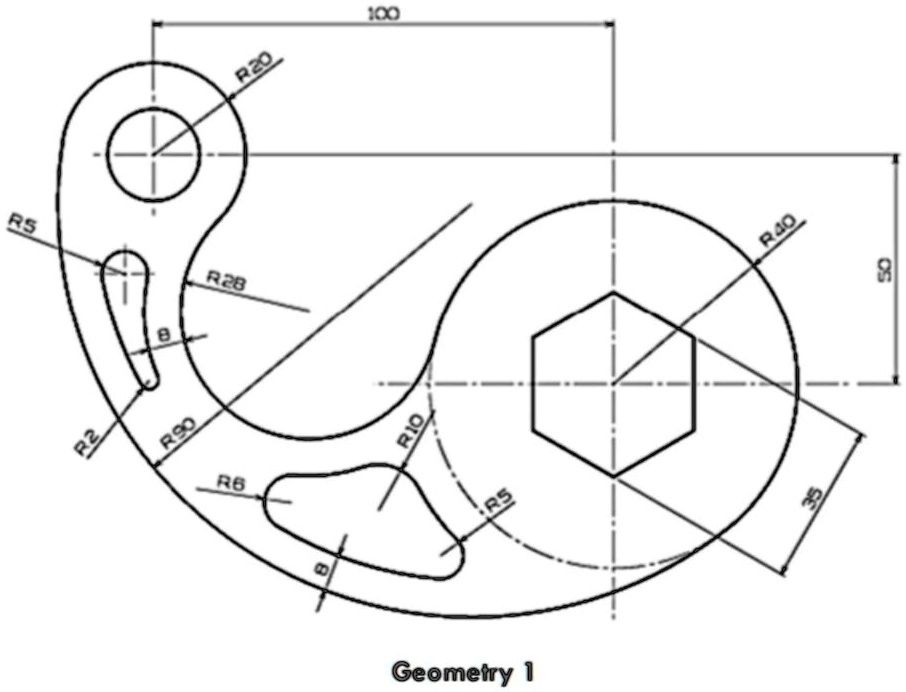 SOLVED: Show the step to draw this figure using pencil. R meaning ...