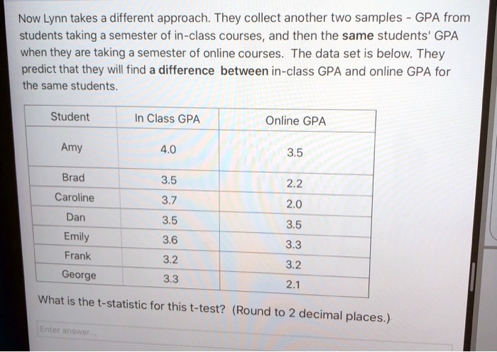 now lynn takes a different approach they collect another two samples ...
