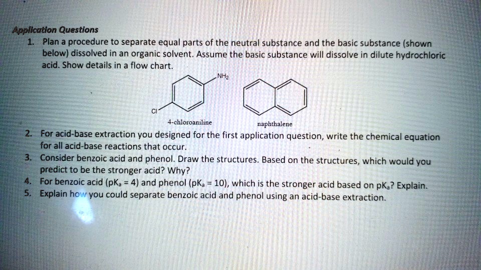 Application Questions 1. Plan a procedure to separate equal parts of ...