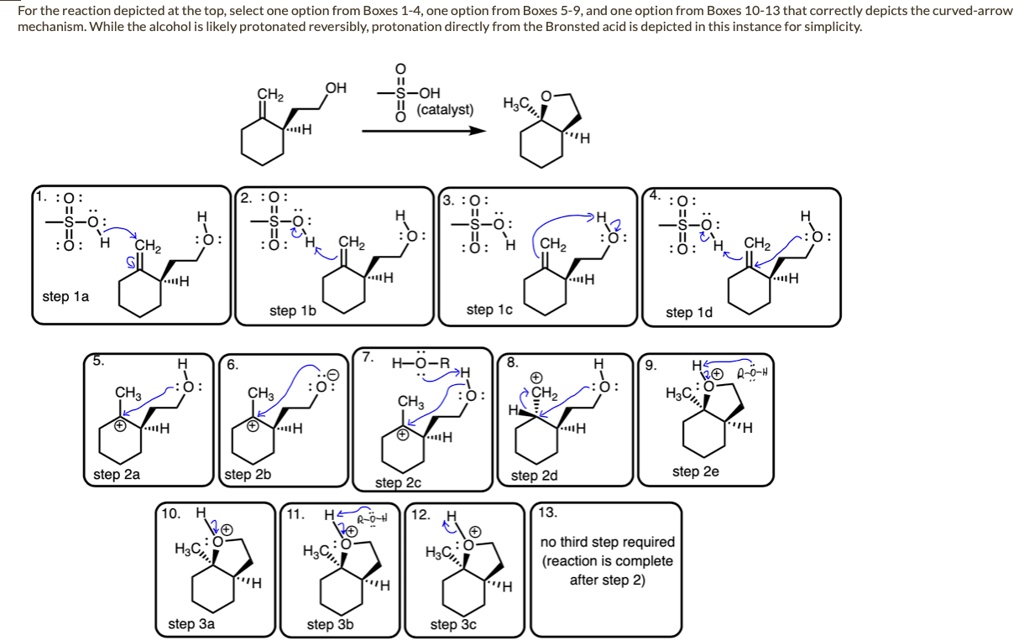SOLVED: For thereaction depicted atthe top; select one option from ...