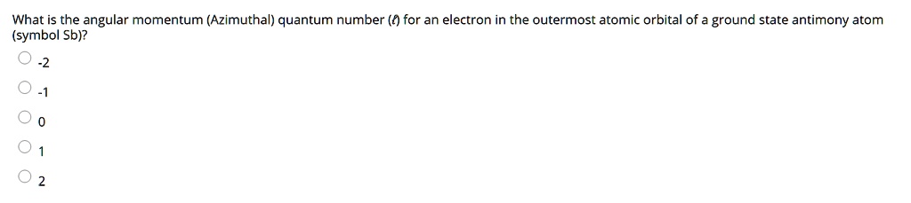 what is the angular momentum azimuthal quantum number 0 for an electron ...