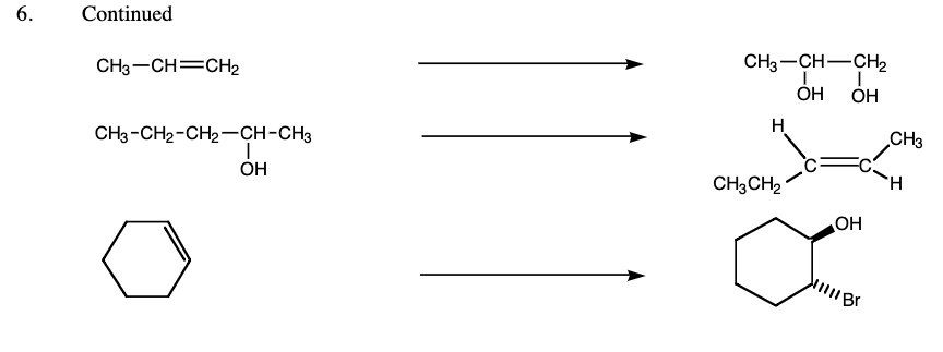 SOLVED: Provide the reagents needed to effect the transformation shown ...