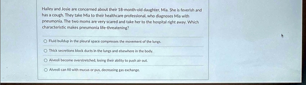 Hailey and Josie are concerned about their 18-month-old daughter, Mia ...