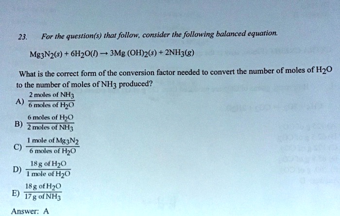 SOLVED: For the question(s) that follow, consider the following ...