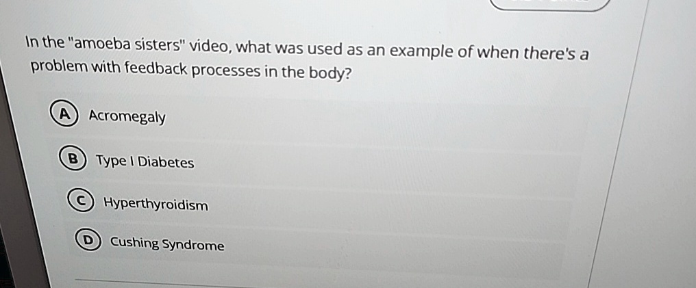in the amoeba sisters video what was used as an example of when theres ...