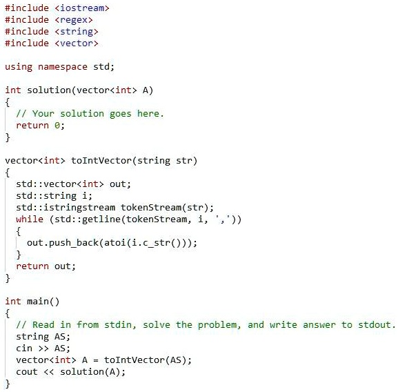SOLVED: In C++, create a solution that will scan an entire vector and sort it from the lowest ...