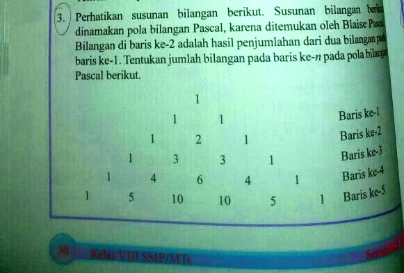 Perhatikan Susunan Bilangan Berikut Dinamakan Pola Bilangan Pascal - Riset Perhatikan Susunan Bilangan Berikut Dinamakan Pola Bilangan Pascal - Riset