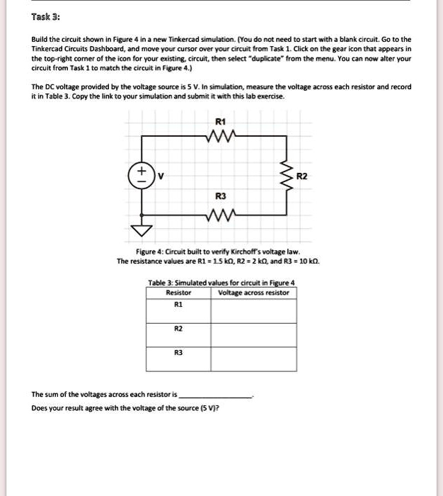 Task 3: Build the circuit shown in Figure 4 in a new Tinkercad simulation. (You do not need to ...