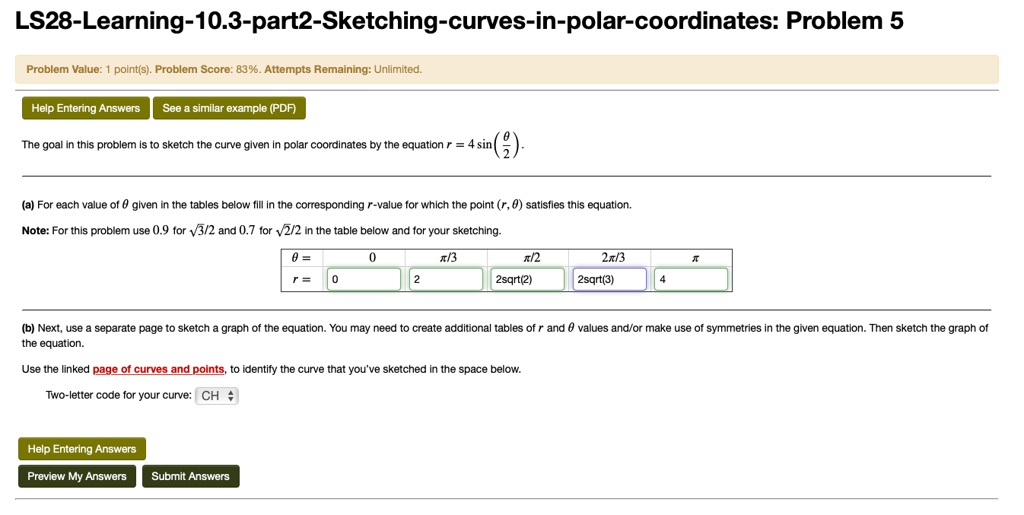 SOLVED: Text: LS28-Learning-10.3-part2-Sketching-curves-in-polar ...