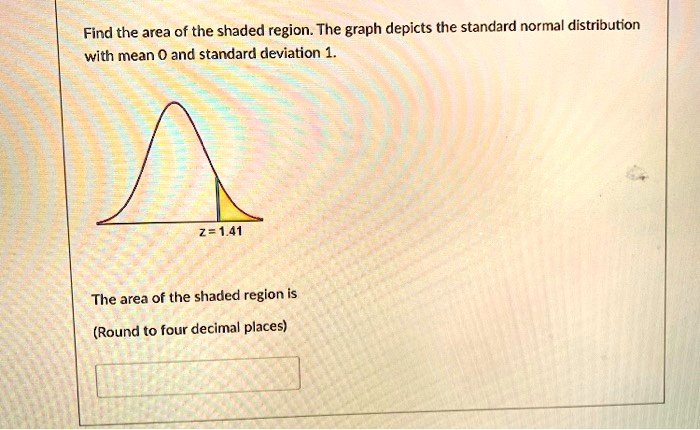 SOLVED: Find the area of the shaded region. The graph depicts the ...