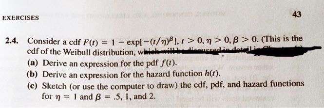 43 exercises 24 consider a cdf f i expl n81t 0n 0b 0 this is the cdf of ...