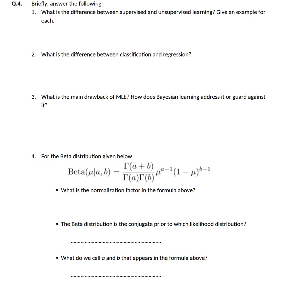 SOLVED: Q.4. Briefly, answer the following: 1. What is the difference ...