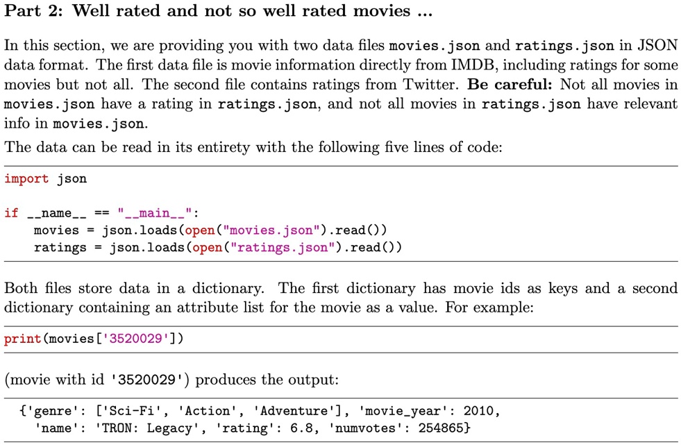 Part 2: Well rated and not so well rated movies In this section, we are ...