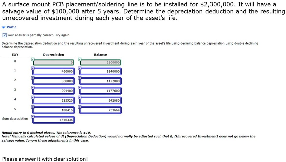 SOLVED: A surface mount PCB placement/soldering line is to be installed ...
