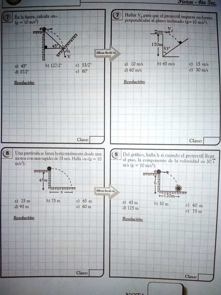 Movimiento parabolico es ayudenme gracias yuica 46 sec en la...