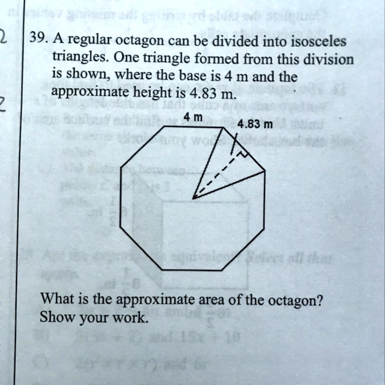 need help on this question 39 2 39 a regular octagon can be divided ...