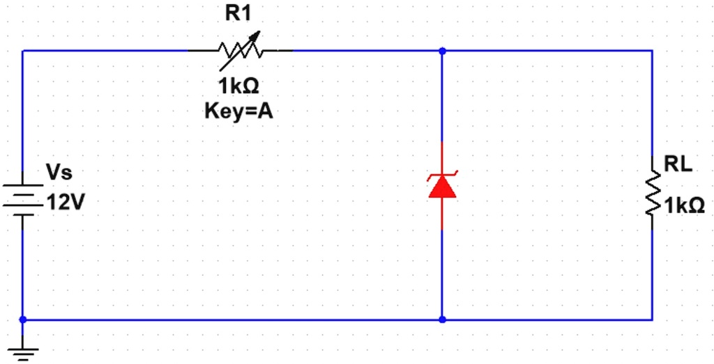SOLVED: You have a Zener diode circuit shown below. Assume the Zener ... SOLVED: You have a Zener diode circuit shown below. Assume the Zener ...
