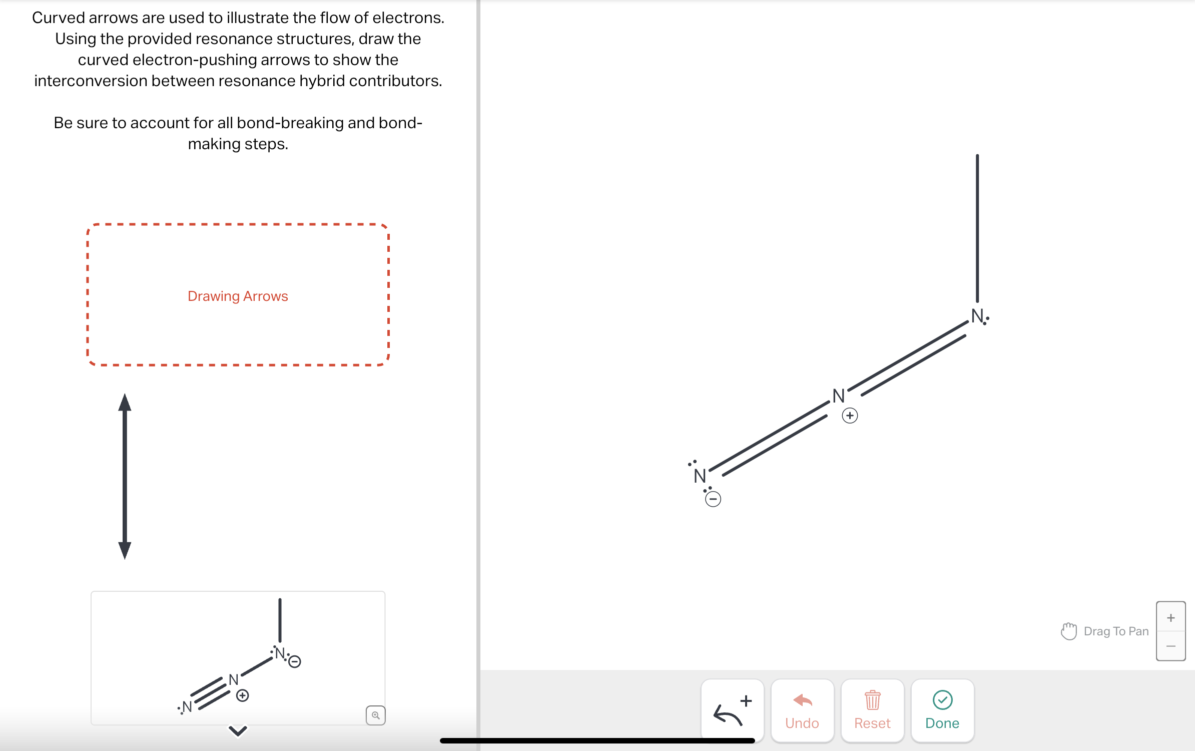 SOLVED: Curved arrows are used to illustrate the flow of electrons. Using the provided resonance ...
