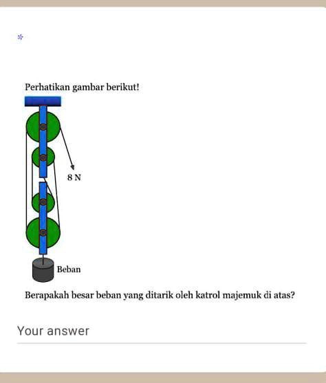 SOLVED: jelaslan dengan cara Perhatikan gambar berikut! Beban Berapakah ... SOLVED: jelaslan dengan cara Perhatikan gambar berikut! Beban Berapakah ...