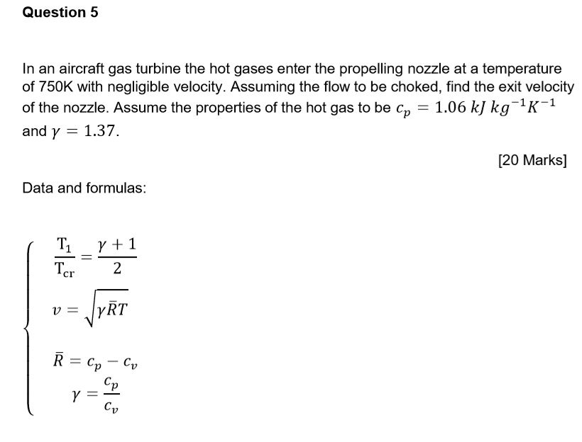 SOLVED: pls include explanations,derivations,etc Question 5 In an ...