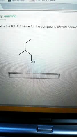 SOLVED: What is the IUPAC name for the compound below? Learning what is the IUPAC name for the ...