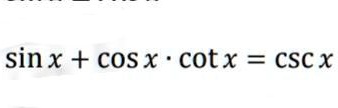 SOLVED: Usar las identidades trigonométricas para resolver el siguiente ejercicio. Paso a paos ...