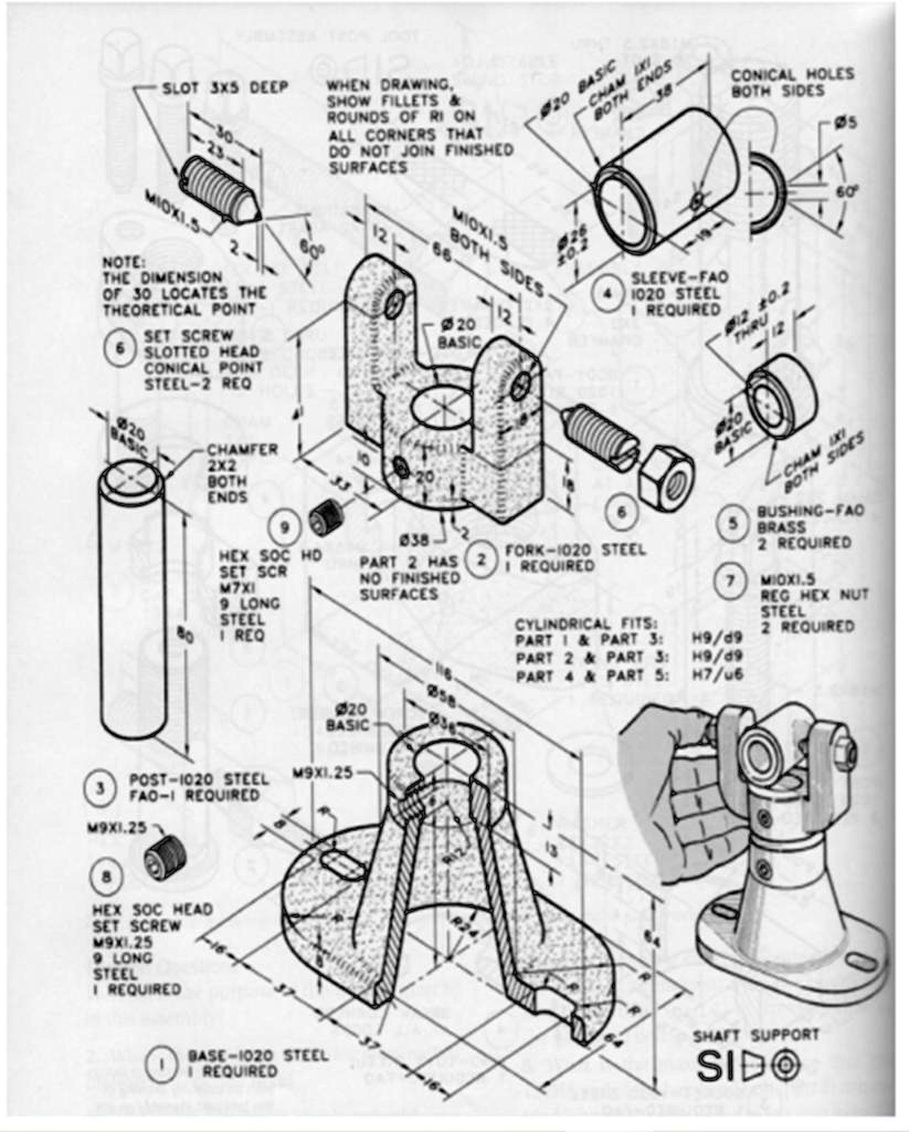 SOLVED: The complete project must contain assembly drawings, drawings ...