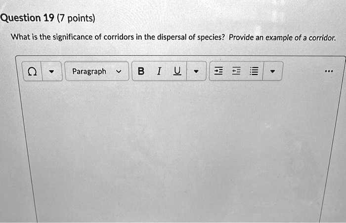 SOLVED: Question 19 points) What is the significance of corridors in ...