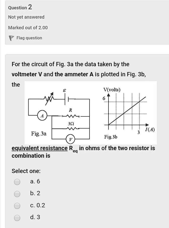 SOLVED: Question 2 Not yet answered Marked out of 2.00 Flag question ...