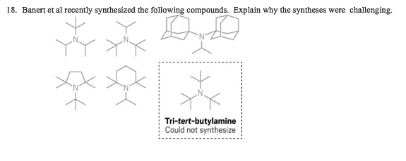 SOLVED: Banert et al recently synthesized following compounds Explain why the syntheses were ...