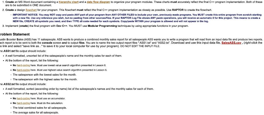 SOLVED: Texts: 1. Create an MS Word document containing a hierarchy ...