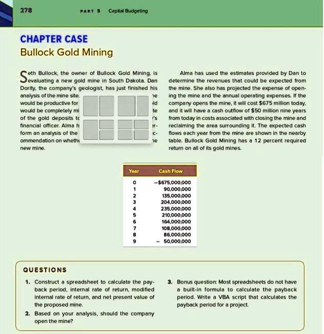 SOLVED: Please and thank you. I need help. 378 PARTS Capital Budgeting ...