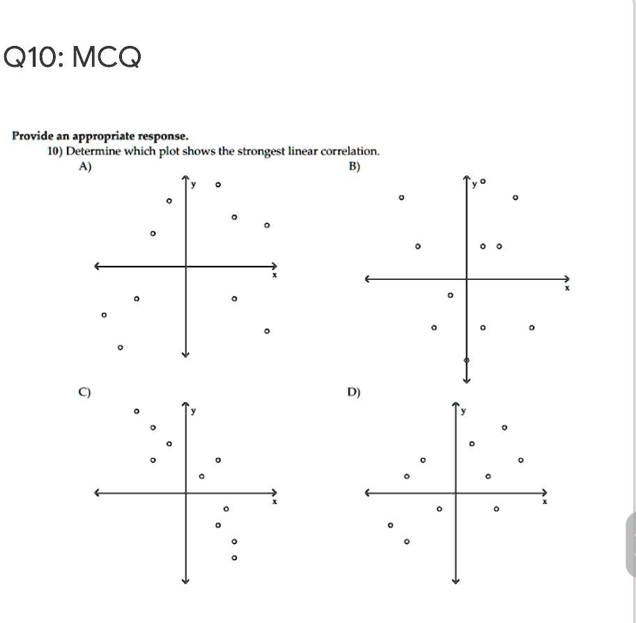 SOLVED: Q1O: MCQ Provide an appropriate response 10) Determine which ...