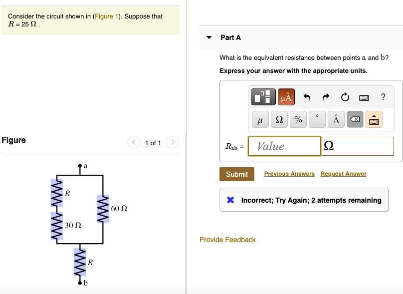 consider the circuit shown in figure 1 suppose that r 25 n part a what is the equivalent ...