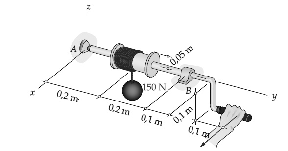 SOLVED: In the figure, consider the reference frame and the crank where ...